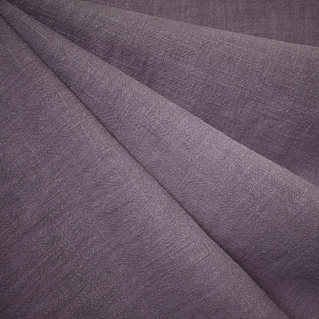 Stonewashed Slub Texture Ramie Bottom Weight Orchid Style Maker Fabrics