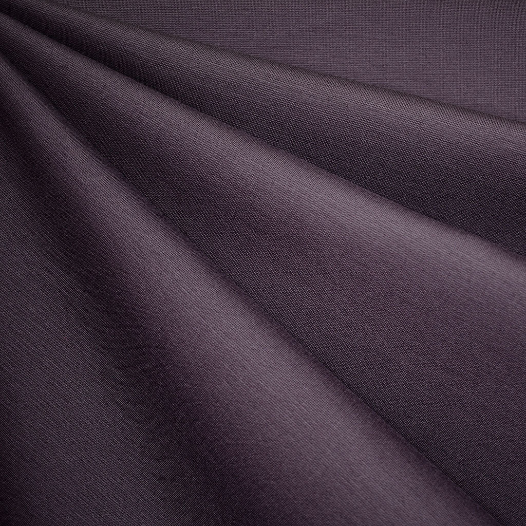 Mid Weight Ponte Knit Solid Eggplant – Style Maker Fabrics