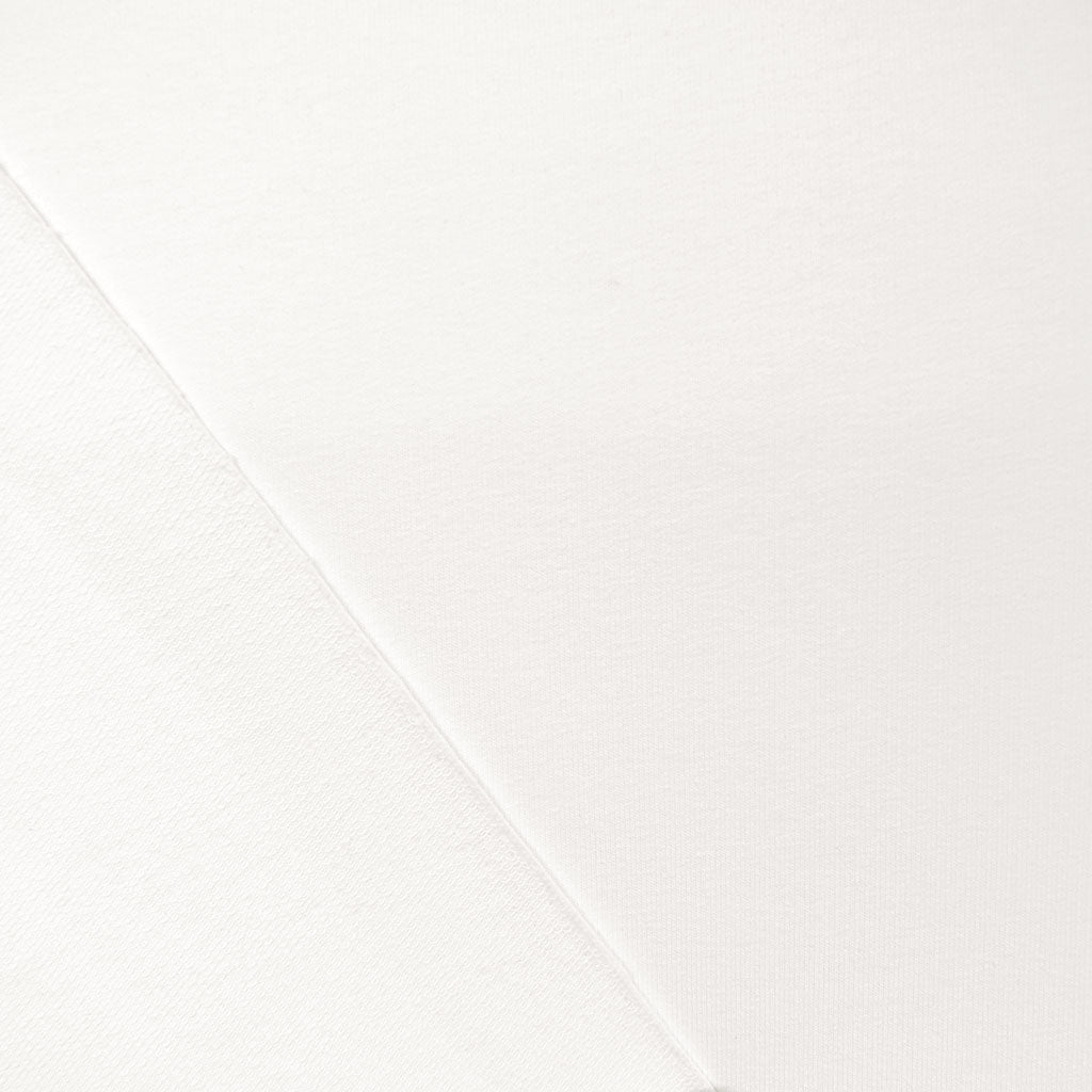 Classic Cotton Jersey French Terry Solid Vanilla – Style Maker Fabrics