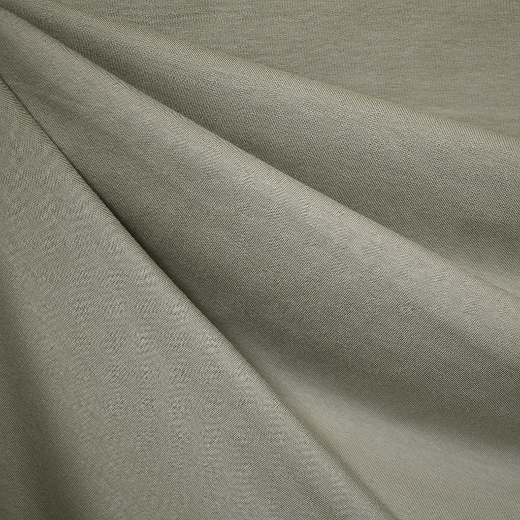 See You at Six Solid French Terry Seagrass Green – Style Maker Fabrics