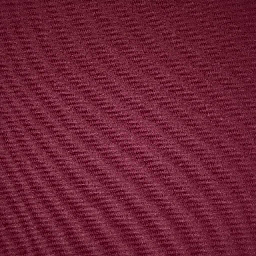 Mid Weight Ponte Knit Solid Cranberry – Style Maker Fabrics