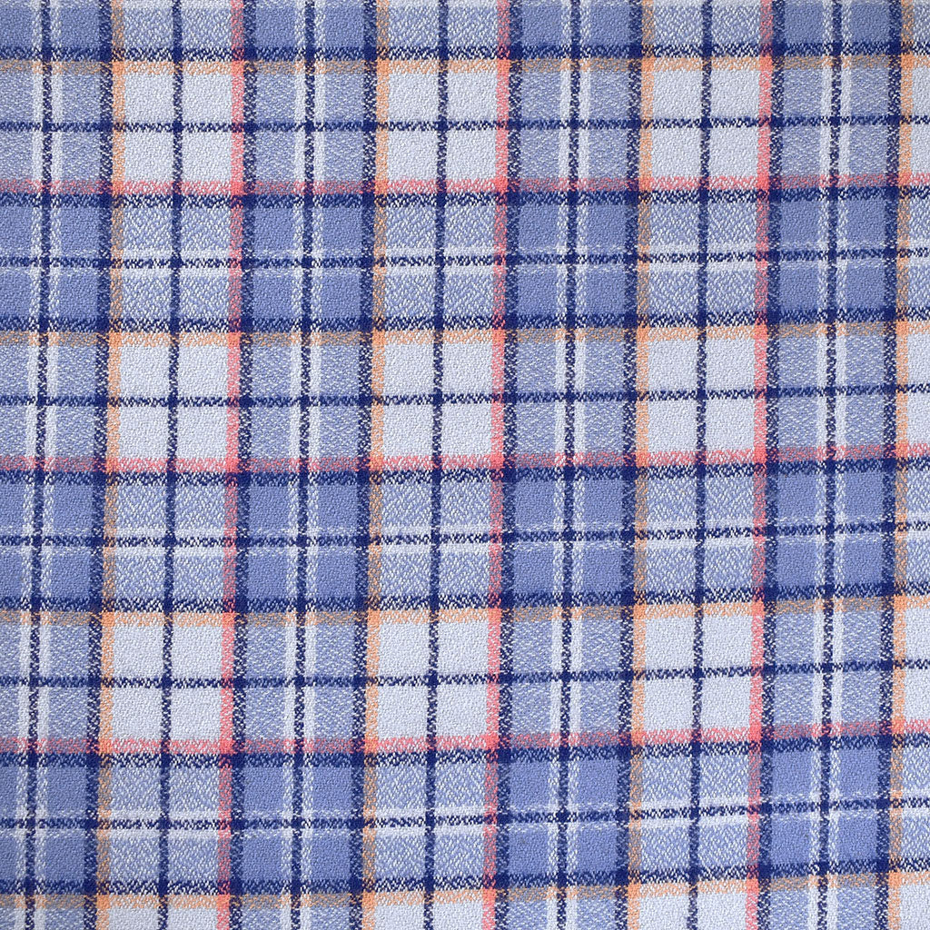 Mammoth Flannel Mini Window Plaid Periwinkle – Style Maker Fabrics