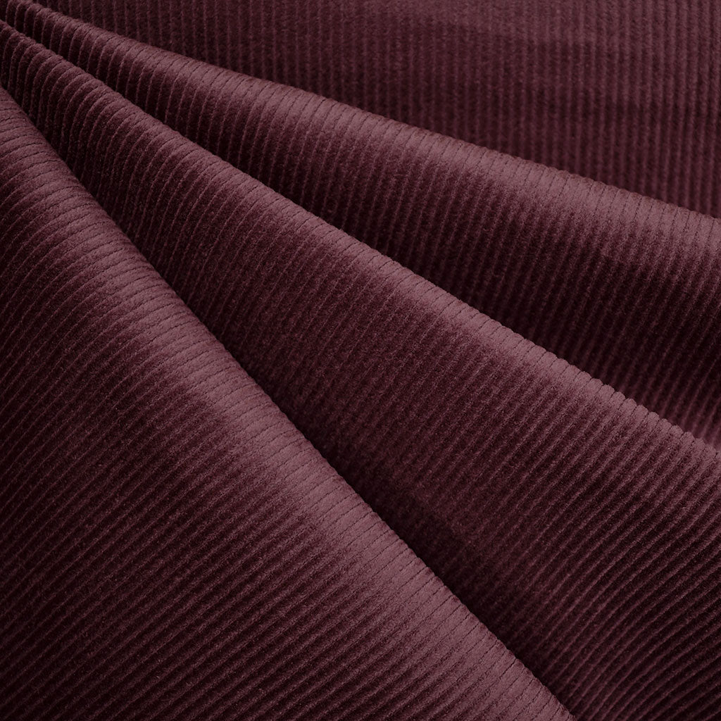 Stretch Mid Wale Corduroy Solid Plum – Style Maker Fabrics