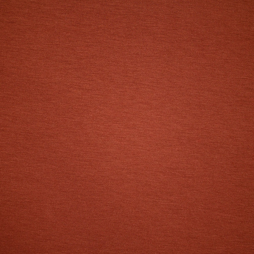 Cotton Modal Jersey Knit Solid Rust – Style Maker Fabrics