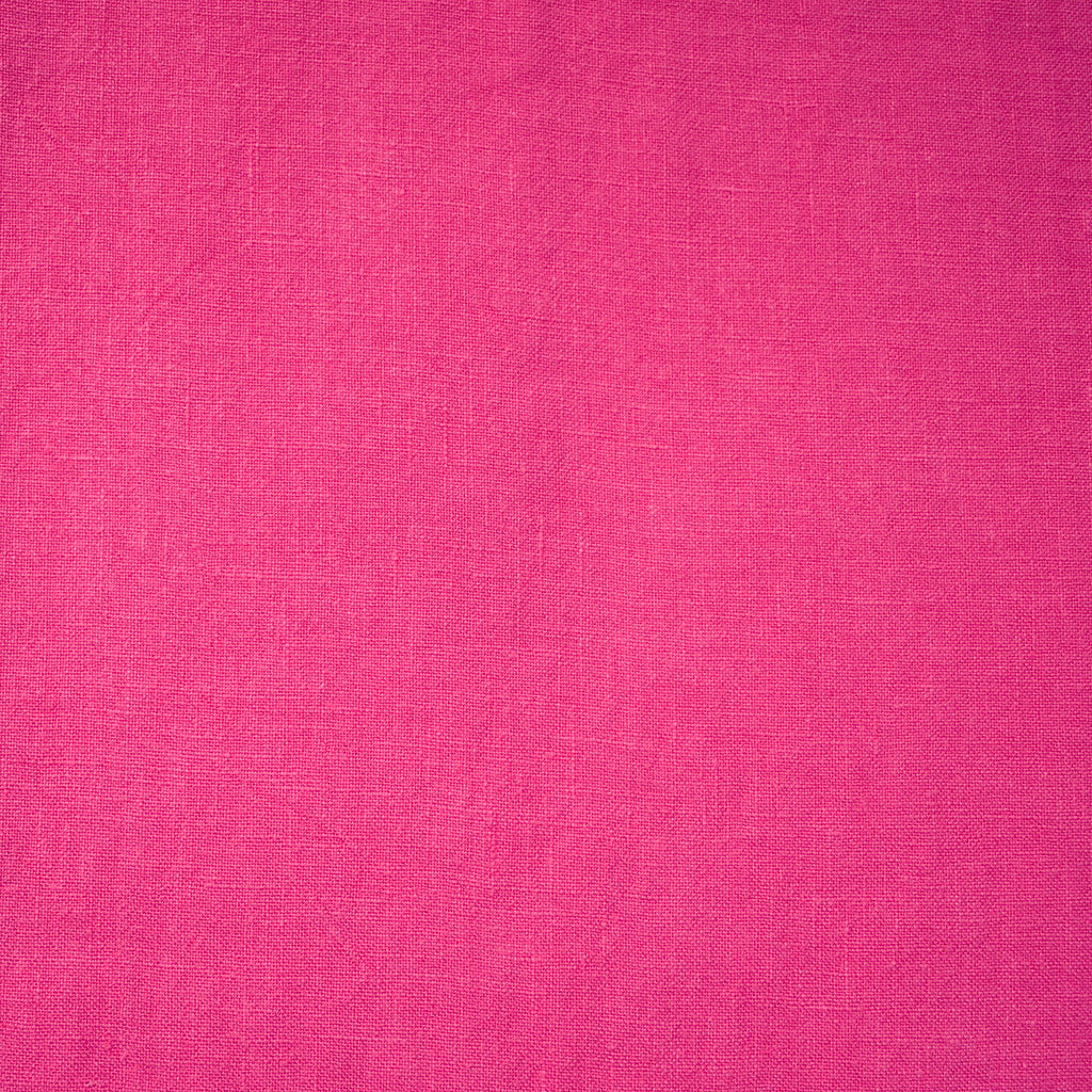 Soft Washed Linen Solid Fuchsia – Style Maker Fabrics