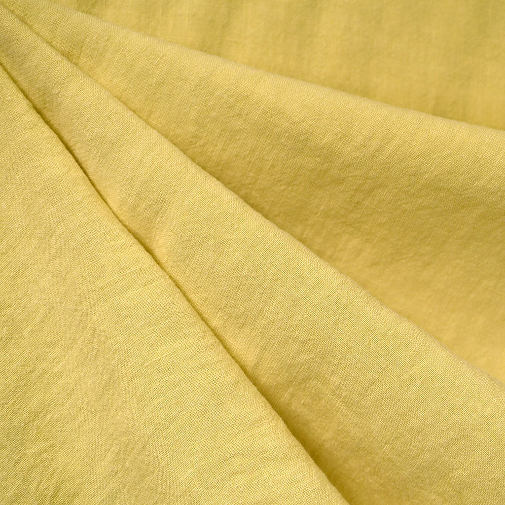 Soft Washed Linen Solid Citrus – Style Maker Fabrics