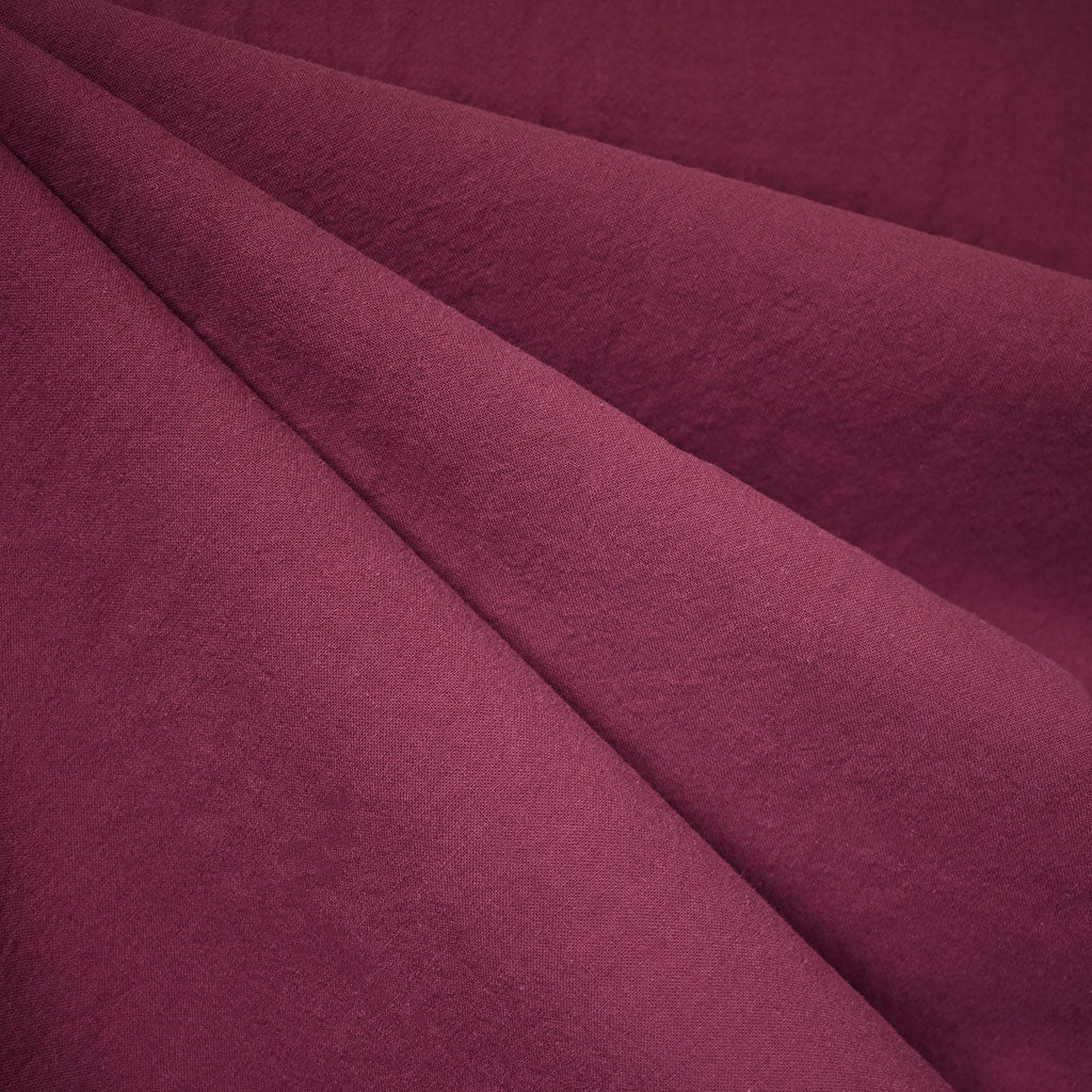Washed Crinkle Cotton Solid Raspberry – Style Maker Fabrics