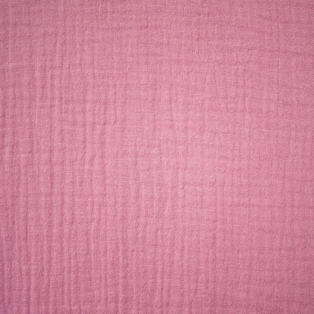 Cotton Double Gauze Solid Pink – Style Maker Fabrics