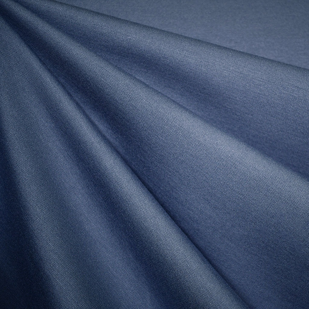 Mid Weight Ponte Knit Solid Denim Blue – Style Maker Fabrics