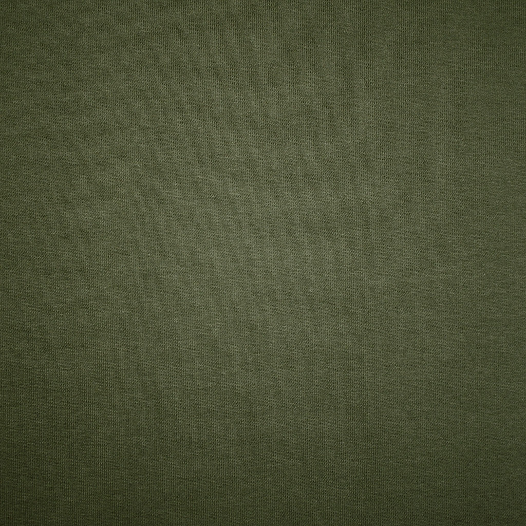 See You at Six Solid French Terry Woods Green – Style Maker Fabrics