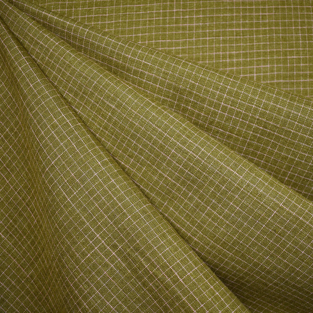 Tiny Yarn Dye Grid Check Linen Blend Apple/Orchid – Style Maker Fabrics