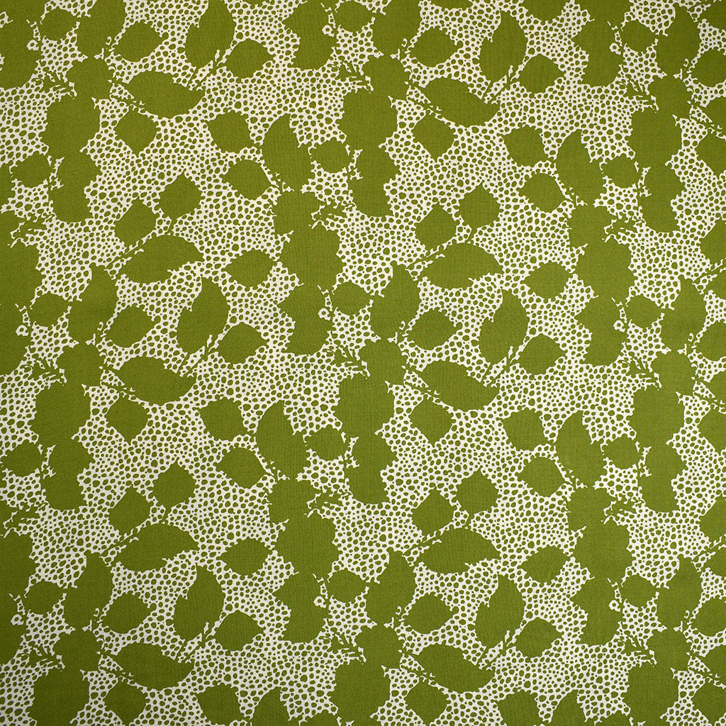 meetMilk Zelda Leaf Dot Rayon Shell/Tea Green – Style Maker Fabrics