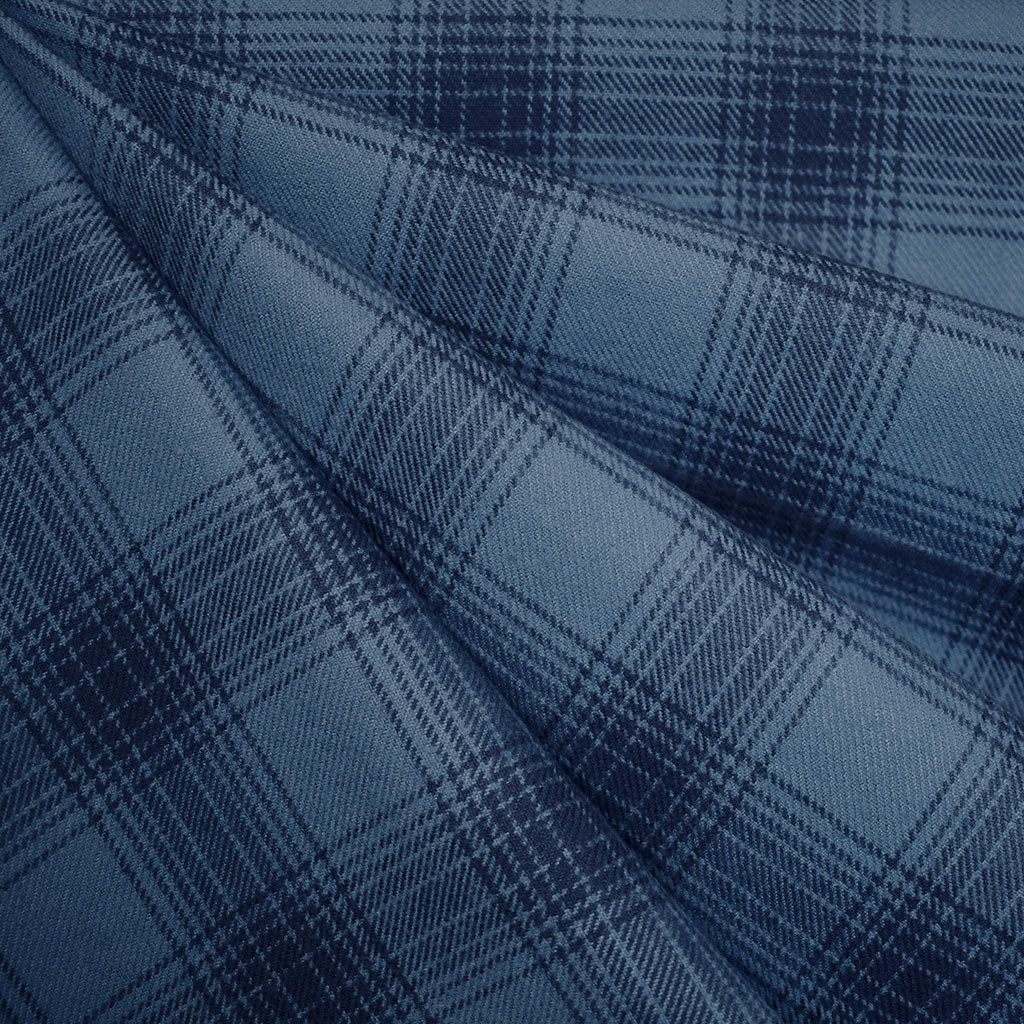 Cozy Cotton Flannel Tonal Tartan Plaid Blue – Style Maker Fabrics
