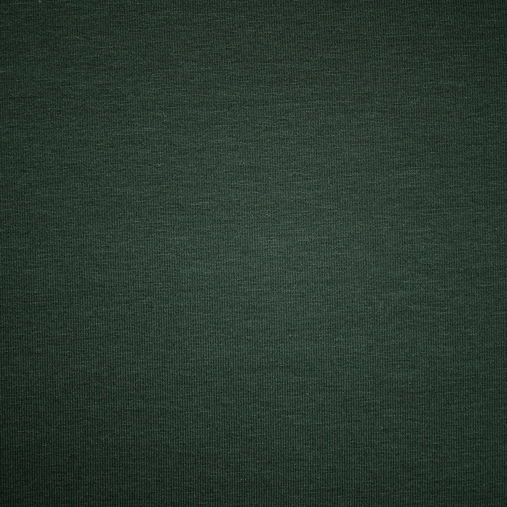 Vibrant Mid Weight Cotton Jersey Knit Solid Evergreen – Style Maker Fabrics
