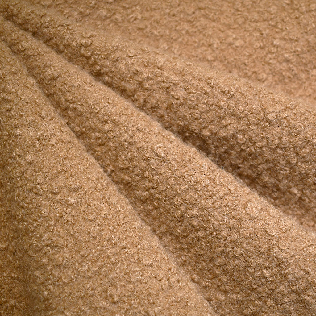 Plush Boucle Fleece Solid Camel – Style Maker Fabrics