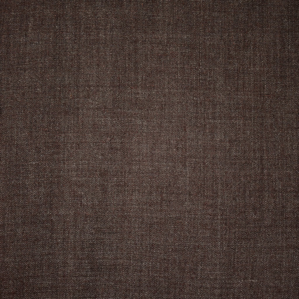 Italian Cross Weave Yarn Dye Linen Shirting Chocolate SY – Style Maker ...