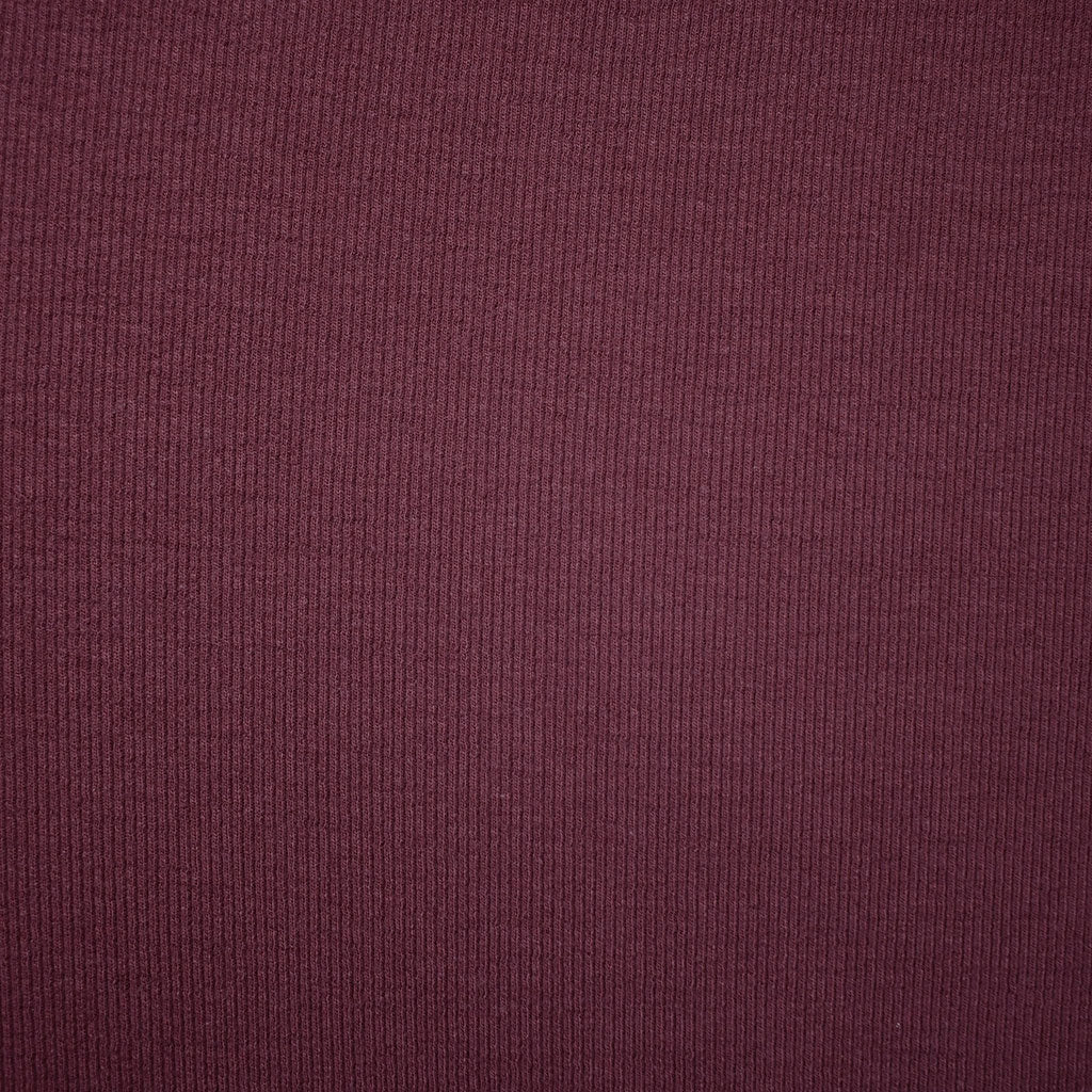 Micro Rib Cotton Modal Sweater Knit Wine – Style Maker Fabrics