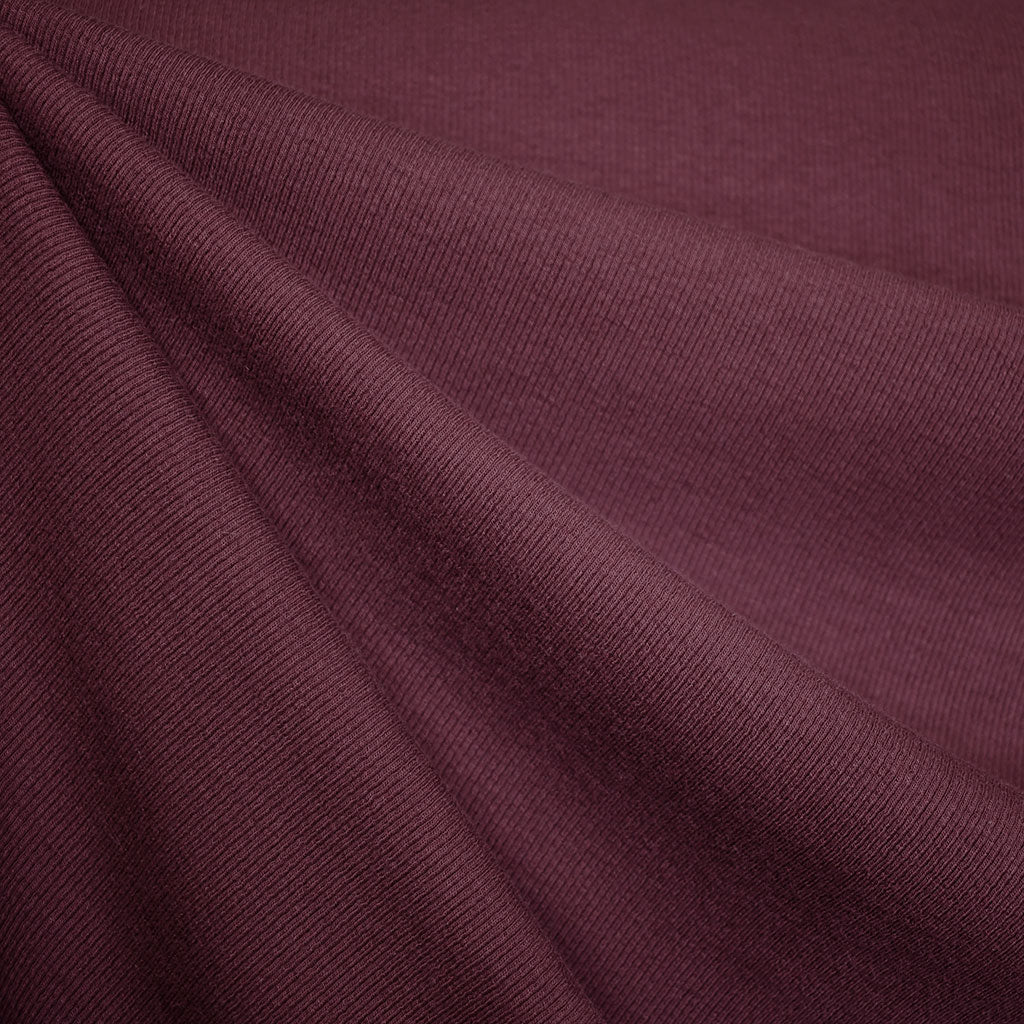 Micro Rib Cotton Modal Sweater Knit Wine – Style Maker Fabrics