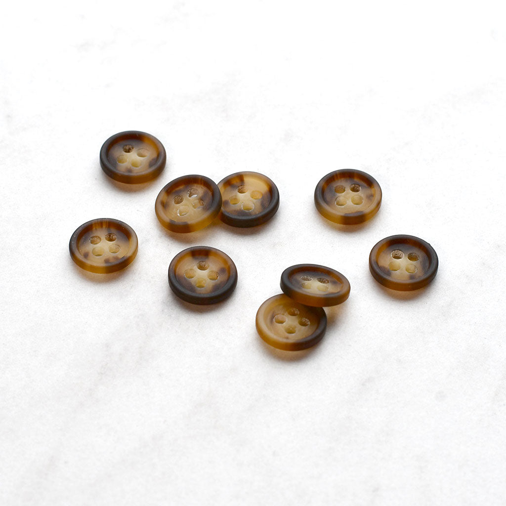 Marble Tortoise Matte Shirt Button – Style Maker Fabrics