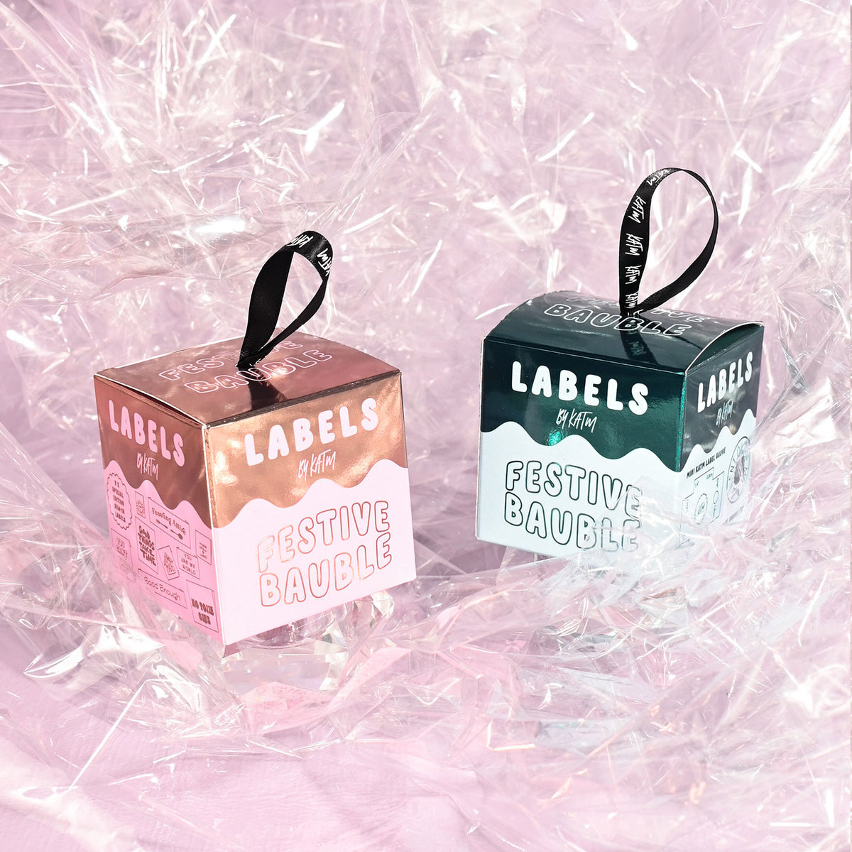 KATM Woven Label Festive Bauble – Style Maker Fabrics