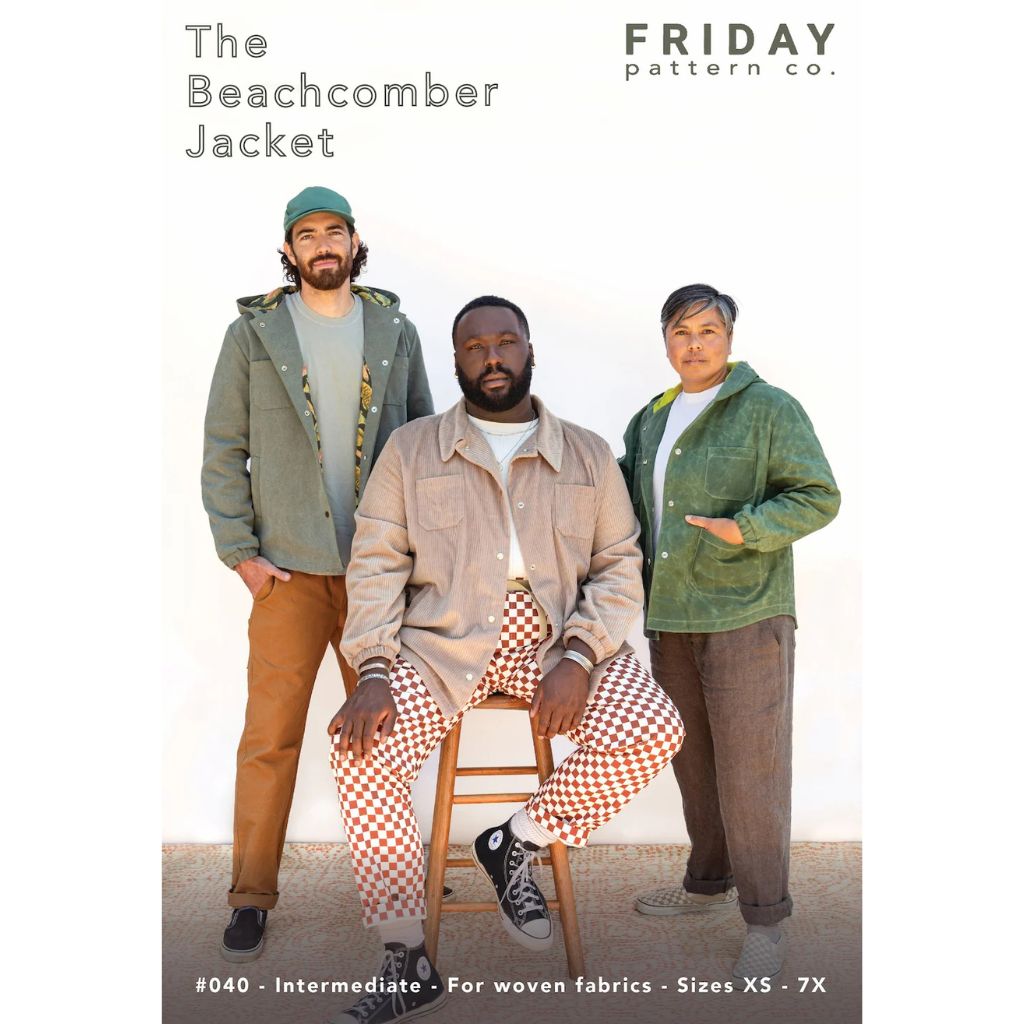 Friday Pattern Co. Beachcomber Unisex Jacket – Style Maker Fabrics
