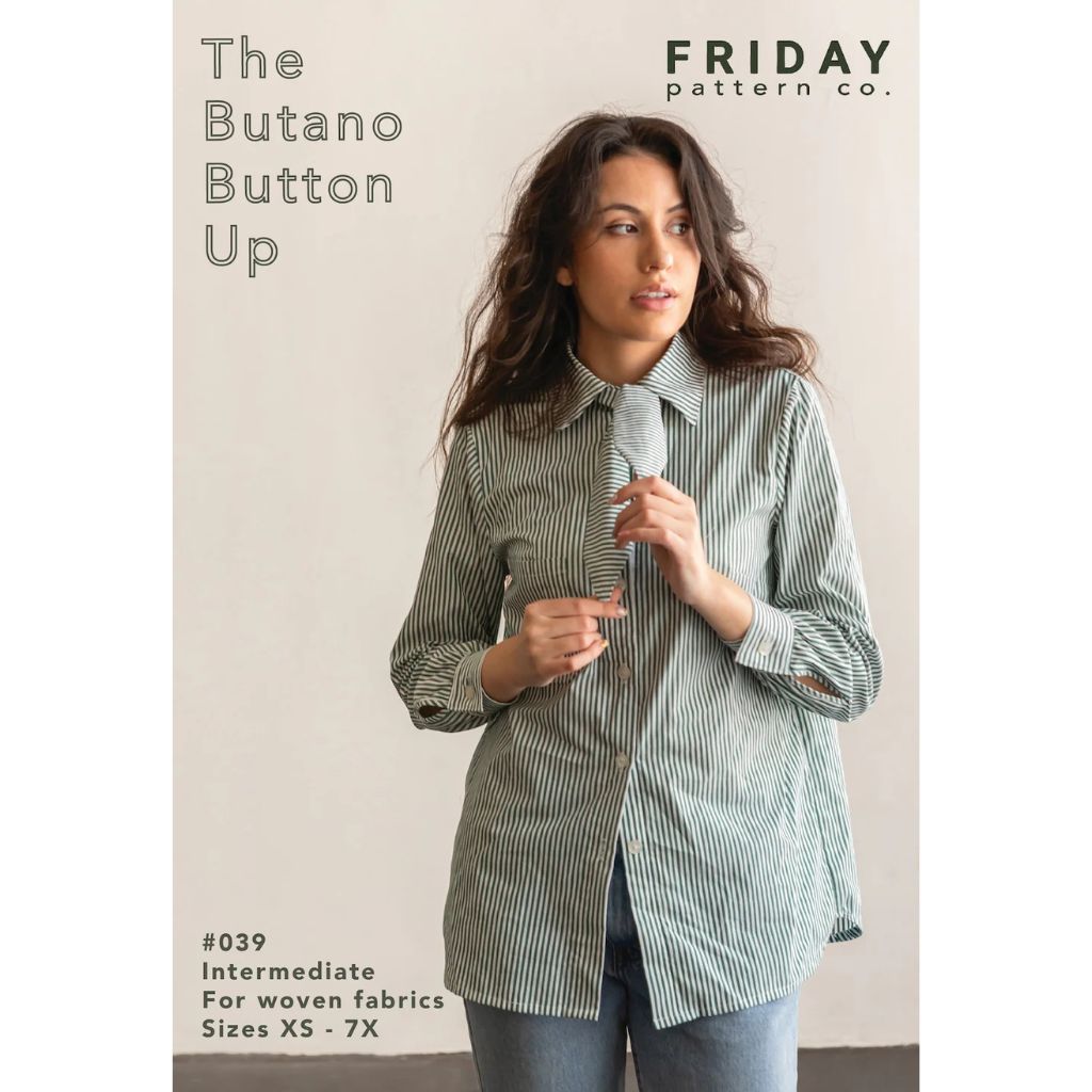 Friday Pattern Co. Butano Button Up – Style Maker Fabrics