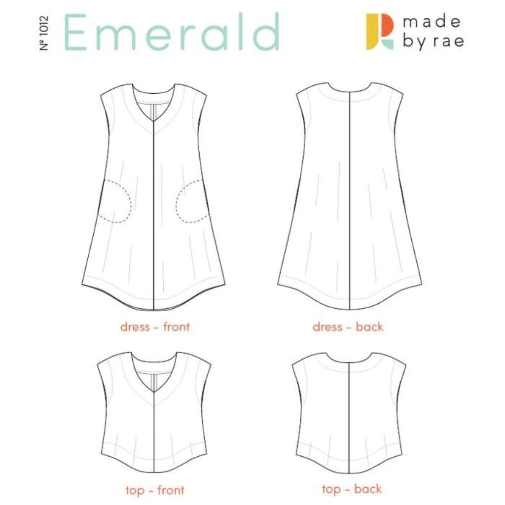 Made by Rae Emerald Dress and Top – Style Maker Fabrics