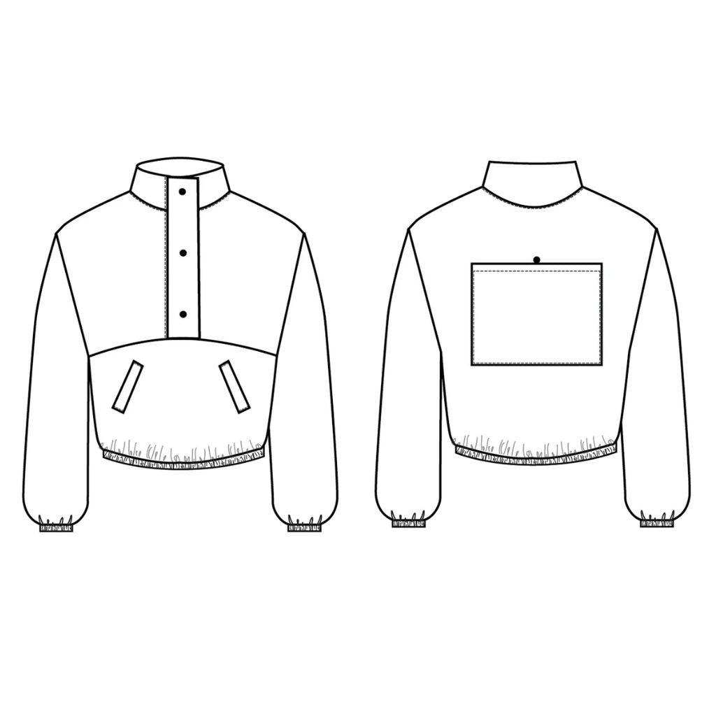 Friday Pattern Co. Pogonip Pullover – Style Maker Fabrics
