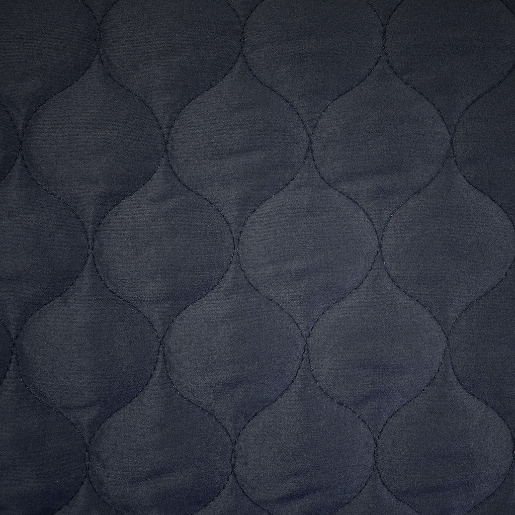 Light Weight Matte Bubble Quilted Puff Coating Navy – Style Maker Fabrics