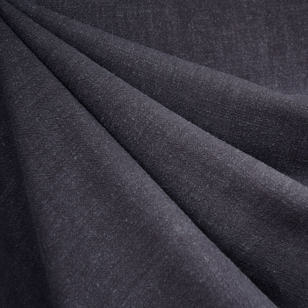 Slub Texture Linen Blend Solid Slate – Style Maker Fabrics