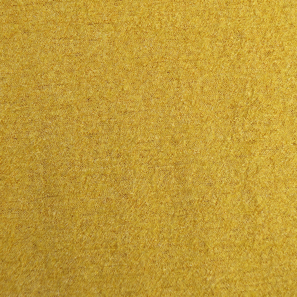 Boiled Wool Blend Coating Mustard – Style Maker Fabrics