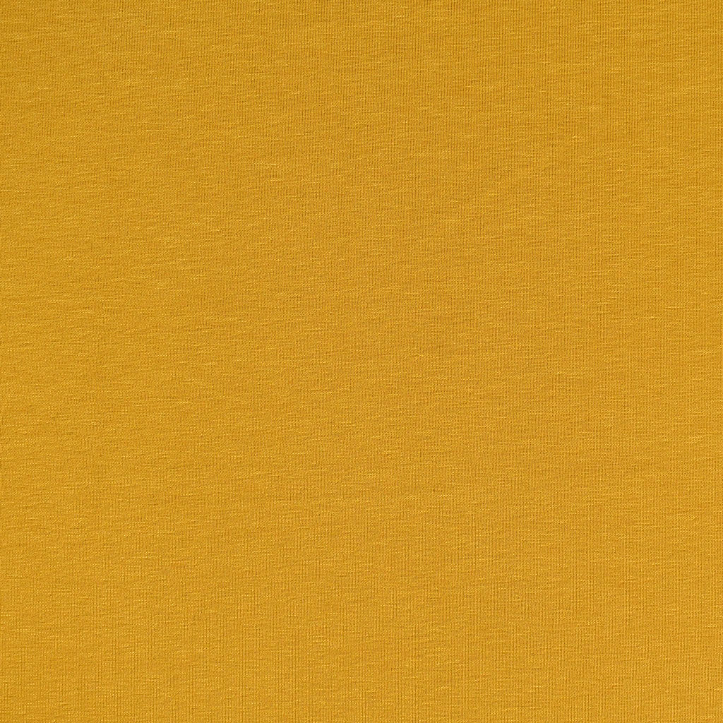 Mid Weight Cotton Jersey Knit Solid Mustard – Style Maker Fabrics