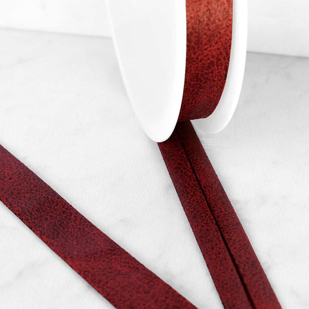 Distressed Faux Suede Bias Tape – Style Maker Fabrics