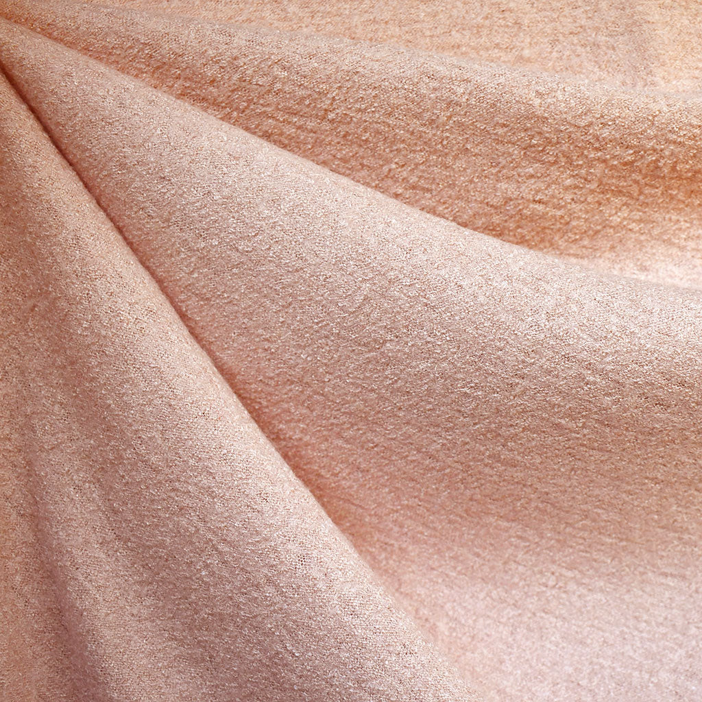 Boiled Wool Blend Coating Blush – Style Maker Fabrics