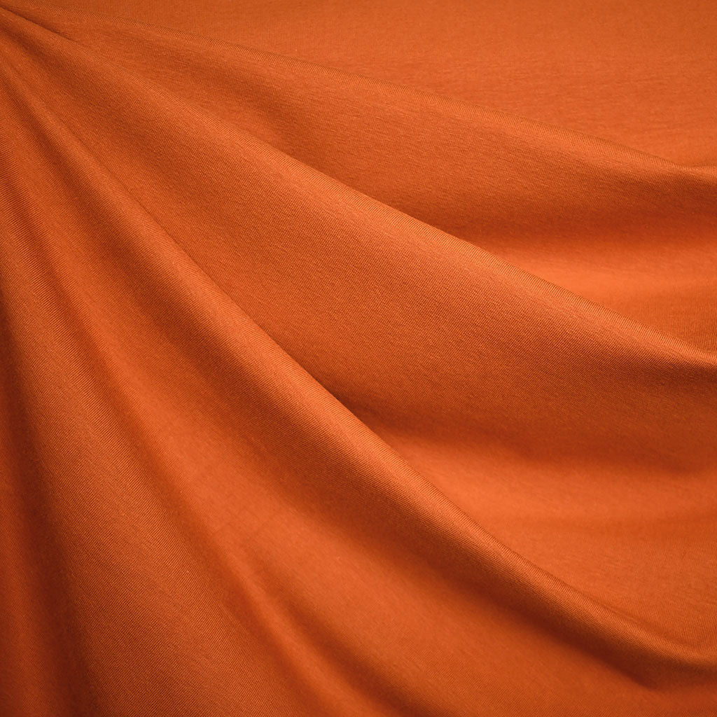 Mid Weight Cotton Jersey Knit Solid Copper – Style Maker Fabrics