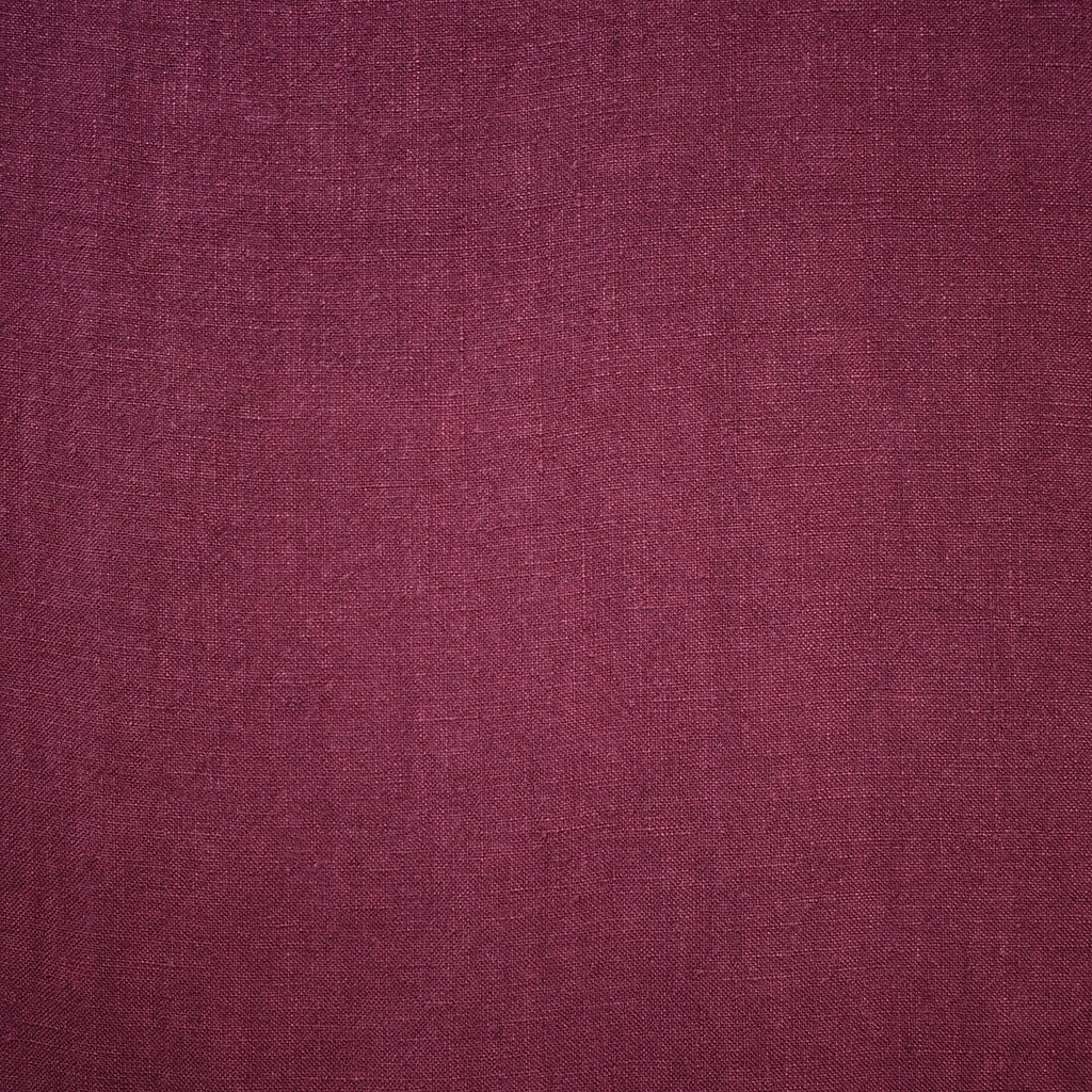 Soft Washed Linen Solid Plum – Style Maker Fabrics