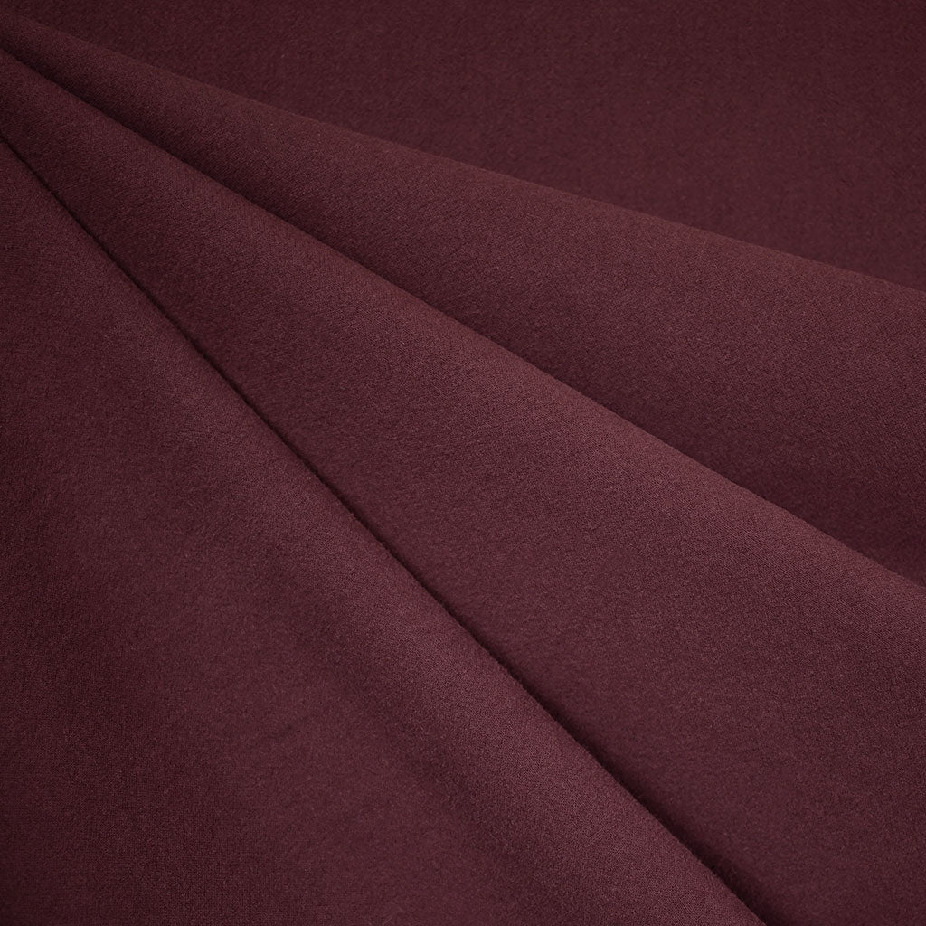 Washed Crinkle Cotton Solid Deep Plum Style Maker Fabrics