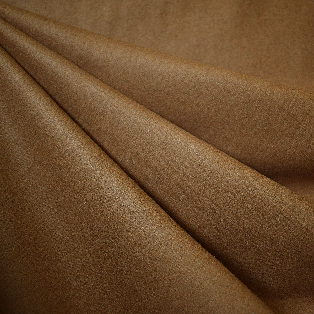 Classic Mid Weight Melton Wool Blend Coating Cinnamon – Style Maker Fabrics