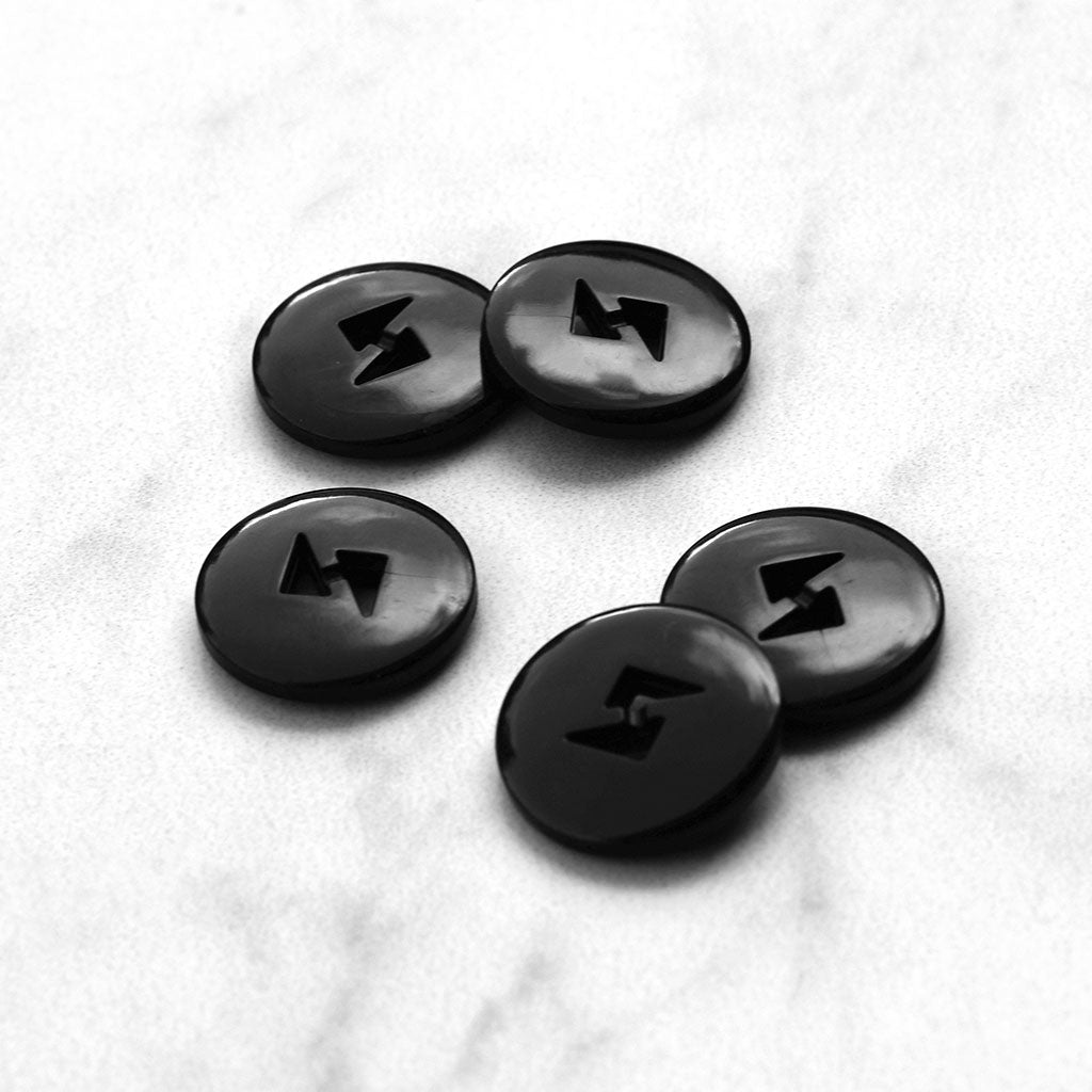 Geometric Cut Out Button – Style Maker Fabrics