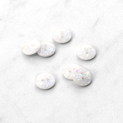 Iridescent Glitter Button - Small – Style Maker Fabrics