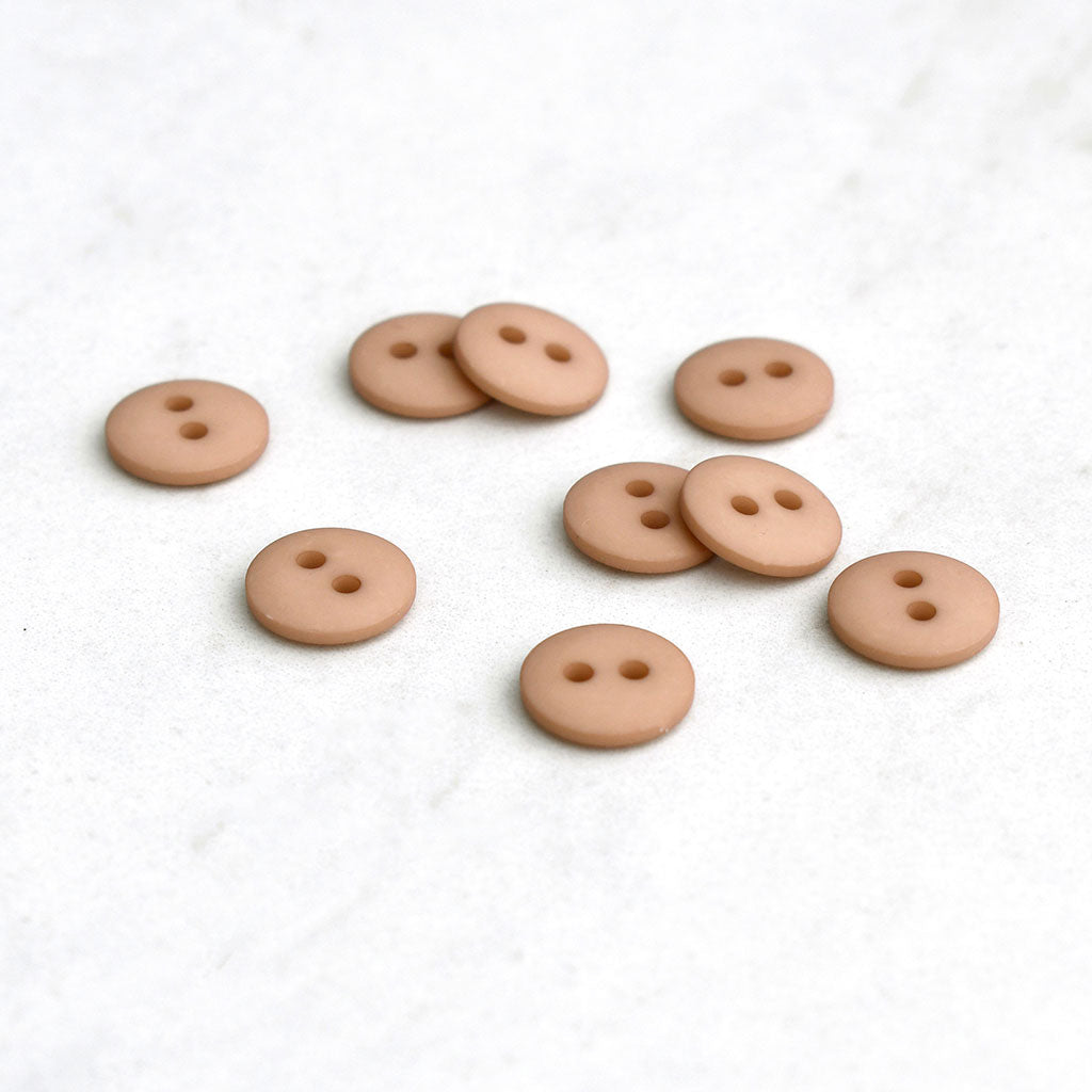 Atelier Brunette Classic Matte Button – Style Maker Fabrics
